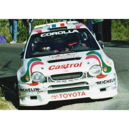 1/43 トヨタ カローラ カストロール ラリー IXO Toyota Corolla WRC No.9 team Europe ...