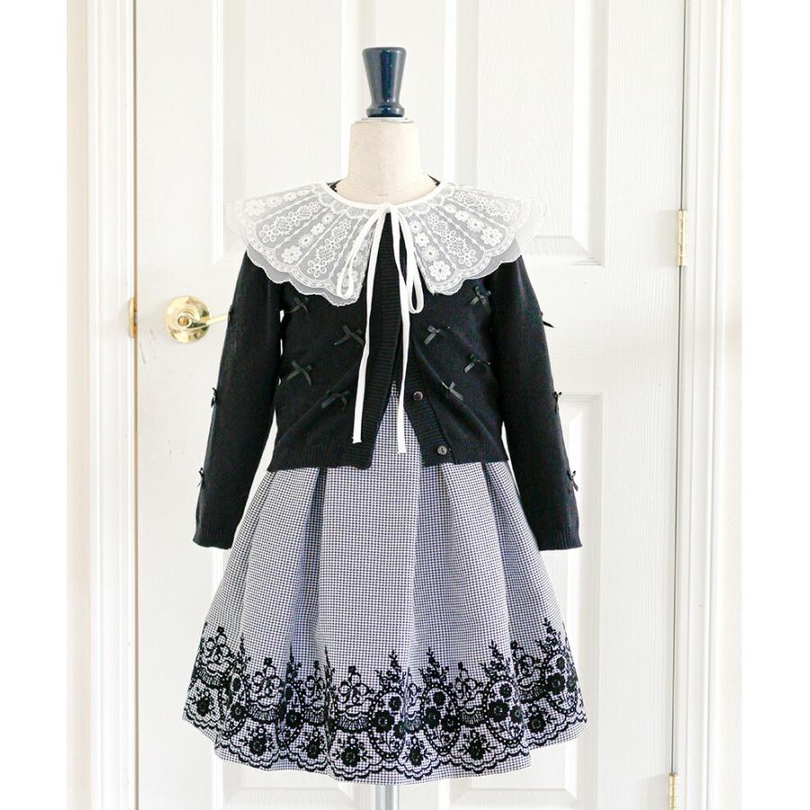 Catherine Cottage ホワイトレースの付け襟 つけ襟 送料無料 アクセサリー 刺繍 レイヤード スカラップ スパンコール 花柄 白 キャサリンコテージ [YUP12 ...