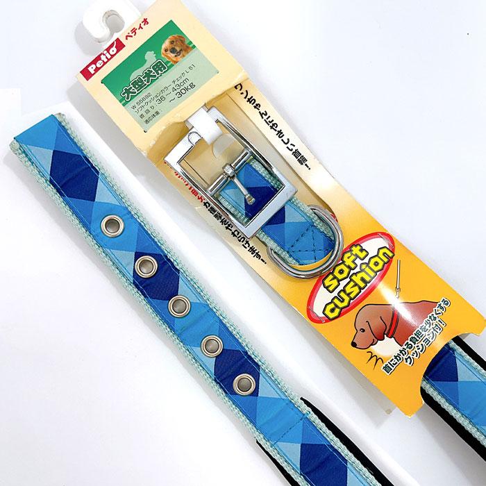 訳あり ペティオ ソフトクッション カラー チェック L 大型犬用 ブルー : 112-0096-l : Cattry BRANCHE - 通販 - Yahoo!ショッピング