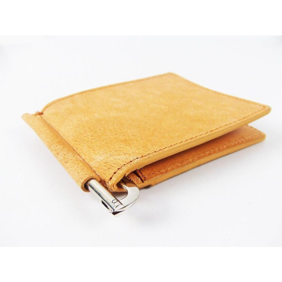 BEAMZSQUARE オールバッファローレザー高級マネークリップ メンズ本革ブランド二つ折り短財布 キャメル : CCCSTORES - 通販 - Yahoo!ショッピング