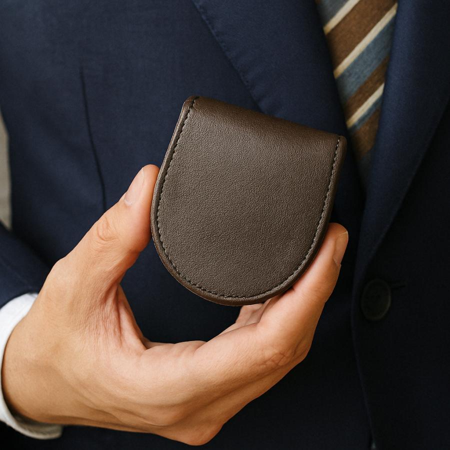 馬蹄形小銭入れ メンズ小銭入れ 散歩手のひらサイズ 馬蹄型コインケース ピッグスキン 革財布 ブラック キャメル ブラウン 薄型 送料無料 : CCCSTORES - 通販 - Yahoo ...