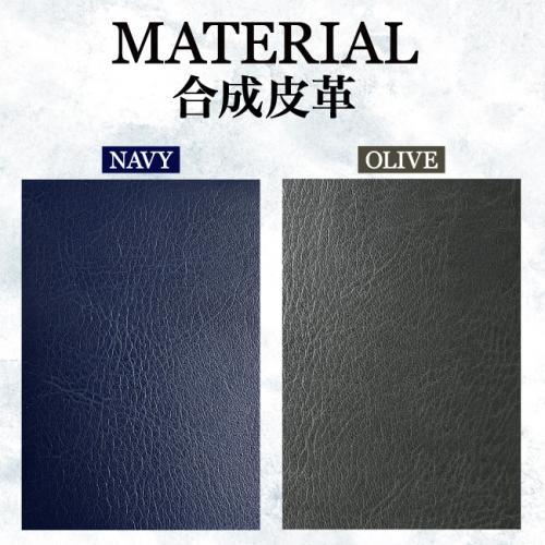 メンズ 定番 シンプル 薄型 二つ折り 財布 PUレザー 短財布 オリーブ ネイビー おしゃれ 紳士用 送料無料 箱無し : CCCSTORES - 通販 - Yahoo!ショッピング