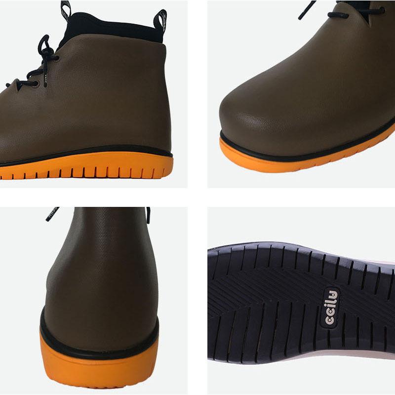 ccilu 【17日までのサマーセール特別価格】レインシューズ レインブーツ メンズ 防水 おしゃれ チル 雨靴 アウトドア 軽量 panto-paolo : ccilu公式Yahoo ...