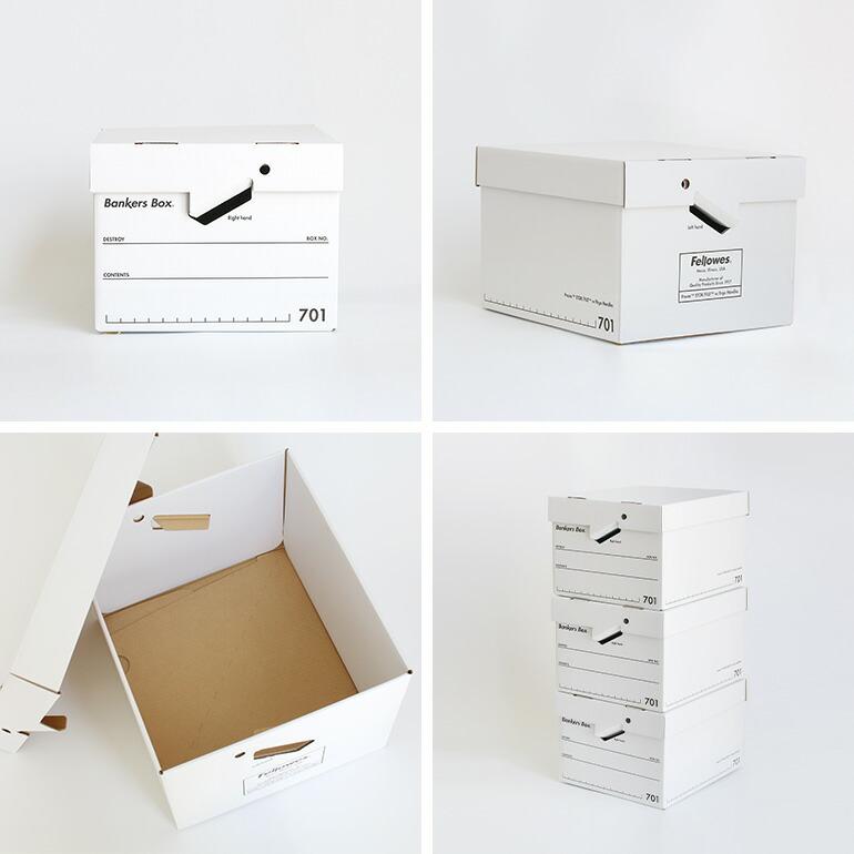 Fellowes 爆買 バンカーズボックス フェローズ 701 A4 ブラック 3個セット BANKERS BOX 段ボール 収納 整理 ...