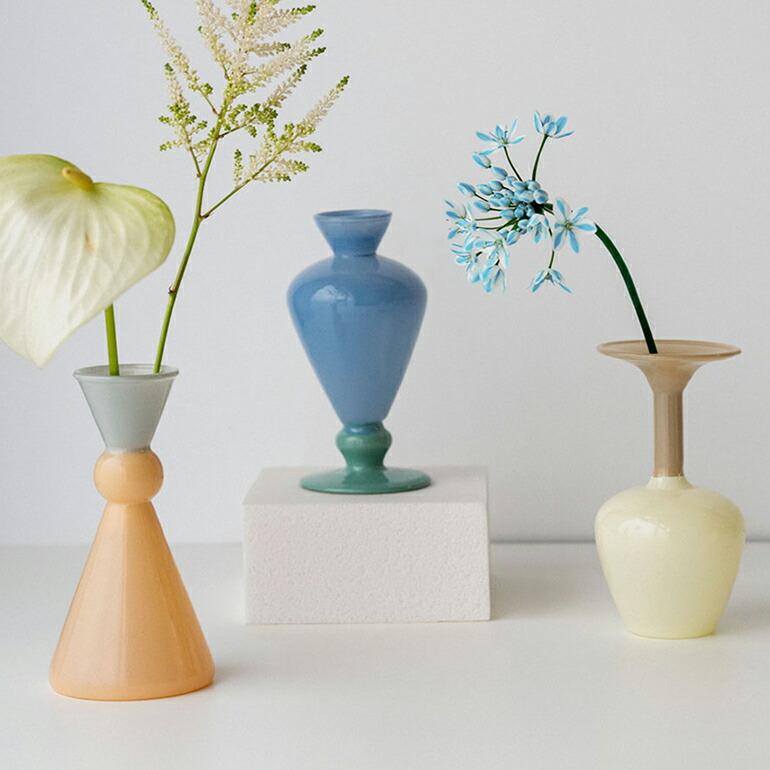 amabro アマブロ ツートン フラワーベース ガラス おしゃれ ギフト MINI VASE TWO TONE : CDC GENERAL STORE - 通販 - Yahoo!ショッピング