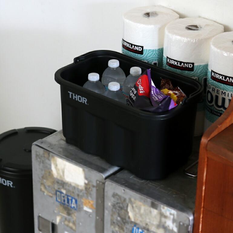 THOR バケツ ミリタリー カレージ 収納 アウトドア グレー ブラック おしゃれ 9.5L ソー Quadrate Bucket DC : CDC GENERAL STORE - 通販 ...