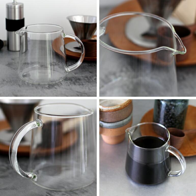 Trendglas JENA コーヒーサーバー ガラス 耐熱 500ml Trendglas-Jena トレンドグラス イエナ Glass Coffee Server 0.5L 電子レンジ ...