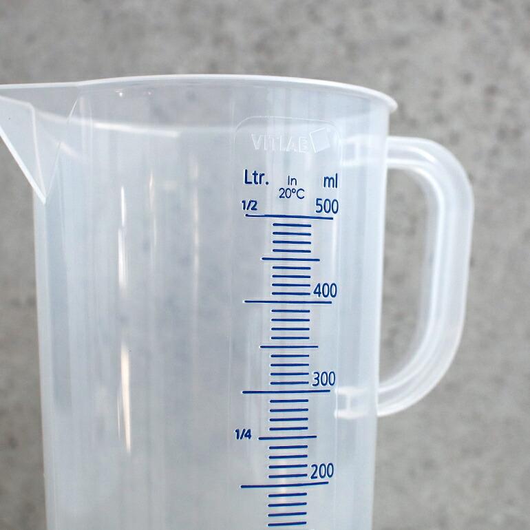 計量カップ メジャーカップ 500ml 耐熱 ドイツ おしゃれ VITLAB ビットラボ 取っ手付き コーヒーサーバー アウトドア : CDC GENERAL STORE - 通販 ...