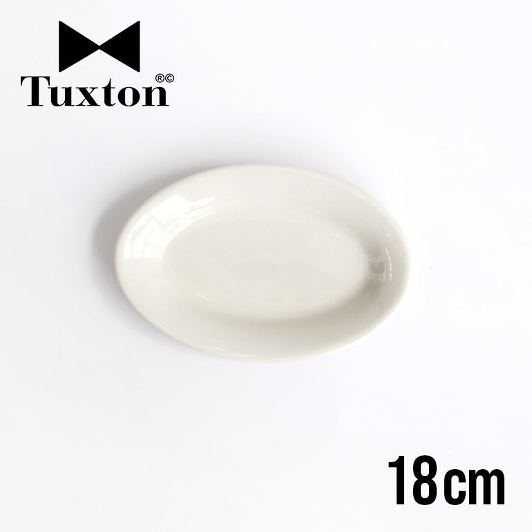 食器 アメリカ 平皿 オーバル 楕円 プレート 18cm ダイナー ウェア 業務用 Tuxton タクストン Eggshell Oval Plate オフホワイト 磁器 : CDC ...