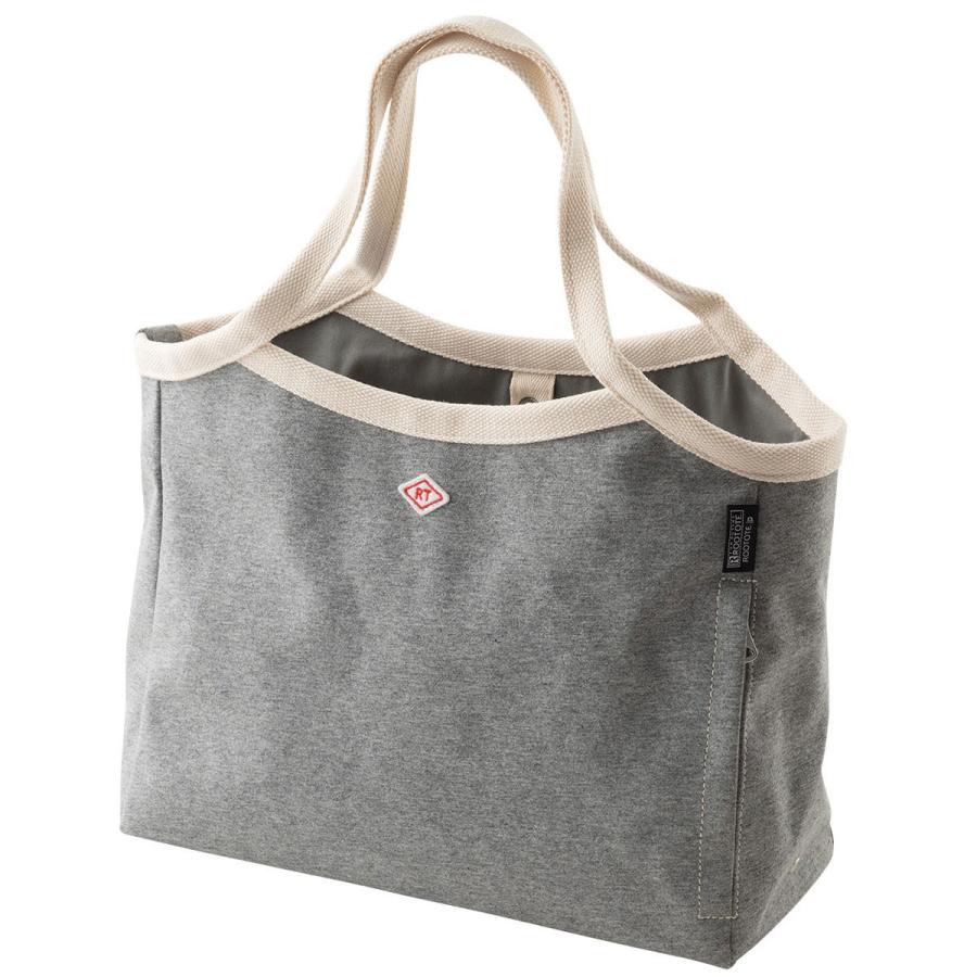ROOTOTE トートバッグ ルートート SN.ハビチェルコットンテンジク-C 肩掛け 外側ポケット レディーストート Habituel モクグレー : クラシモノ CDF - 通販 ...