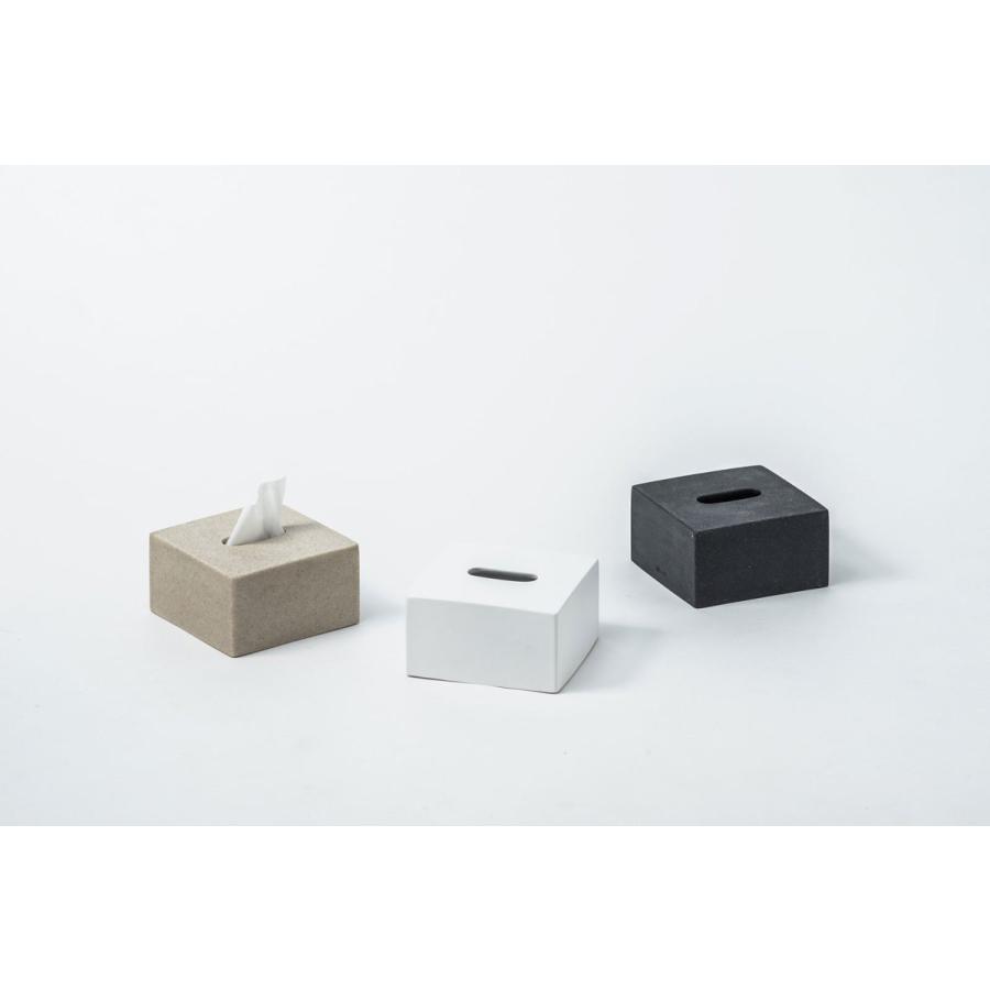 ティッシュケース ideaco Tissue Case bar half ハーフティッシュ用 ハーフサイズ ティッシュカバー ティッシュボックス イデアコ ストーンサンドブラック : クラシモ ...