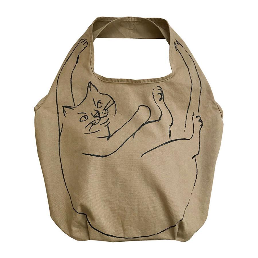 ROOTOTE エコバッグ ルートート NA.ルーショッパーマルシェ-B 猫 ねこ ネコ neko トートバッグ 折りたたみ ノワゼット : クラシモノ CDF - 通販 - Yahoo!ショッピング