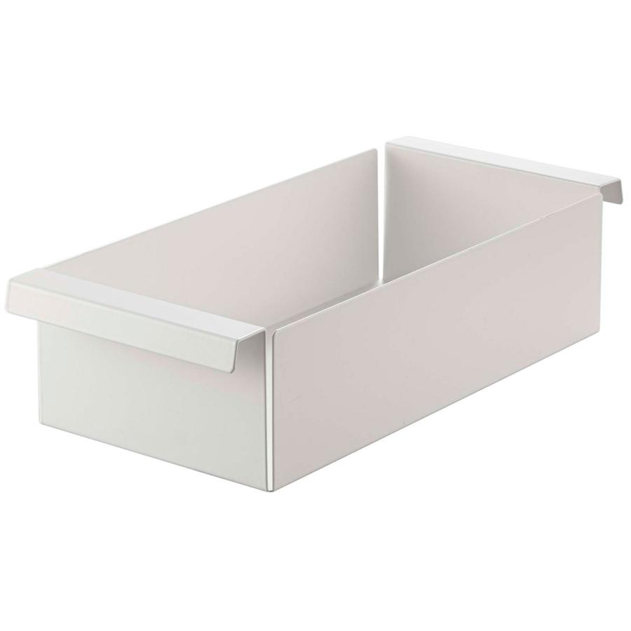 tower つっぱり棒用棚 正規品 TOWER タワー つっぱり棒用バスケット シンク下収納 収納棚 隙間収納 隙間家具 突っ張り棒用棚 棚板 山崎実業 ホワイト : クラシモノ CDF ...