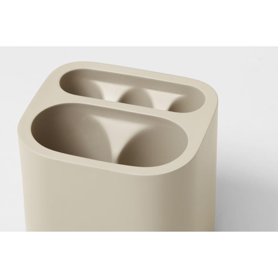 傘立て ideaco イデアコ アンブレラスタンド bicomini コンパクト ミニ おしゃれ 長傘 折りたたみ傘 傘たて 傘スタンド 正規品 ベージュ : クラシモノ CDF - 通販 ...