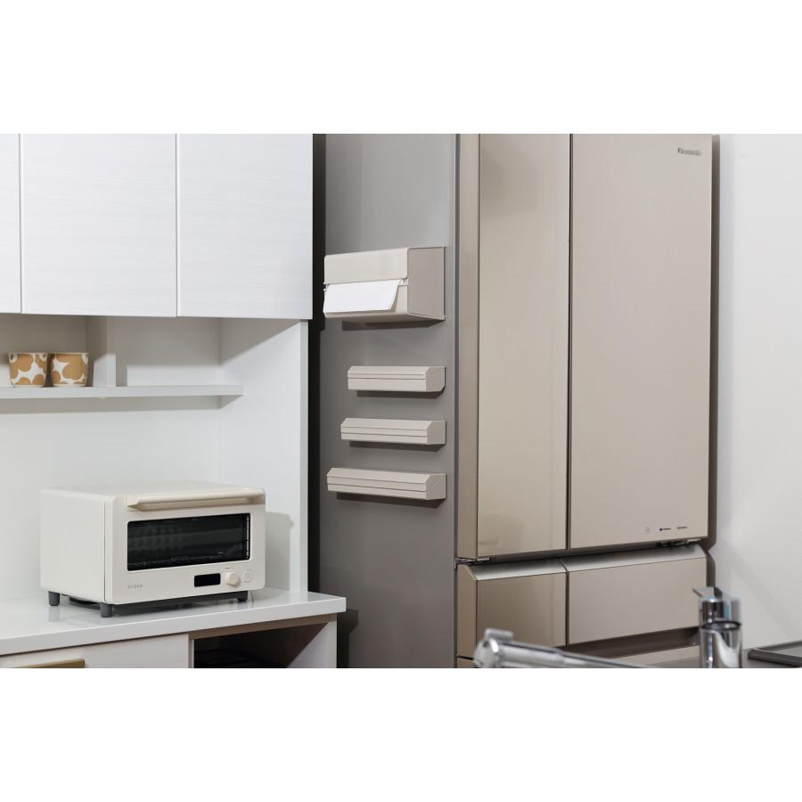 アルミホイルケース ideaco イデアコ マグネット付きアルミホイルホルダー 25 冷蔵庫横 マグネット ホイルケース 収納ケース 正規品 グレー : クラシモノ CDF - 通販 ...