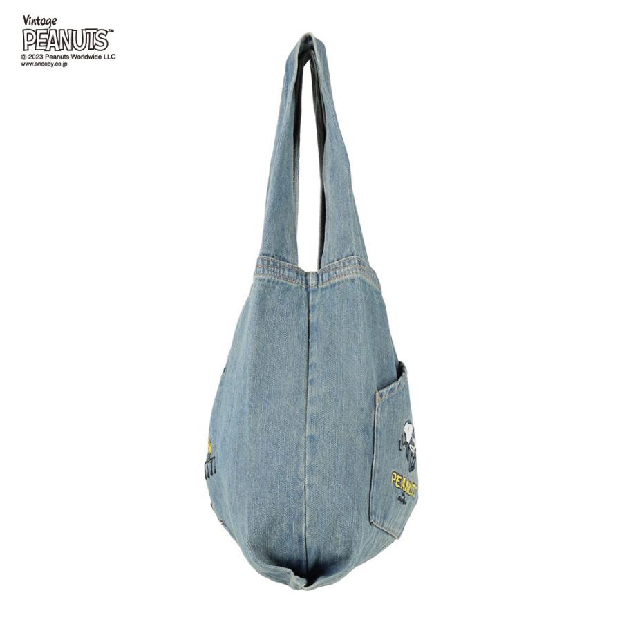 2023新作 スヌーピーバッグ ROOTOTE ルートート ルーショッパー.デニム.ピーナッツ-8I デニム スヌーピー スヌーピーコラボ トートバッグ 正規品 ミュージック : 22499 ...