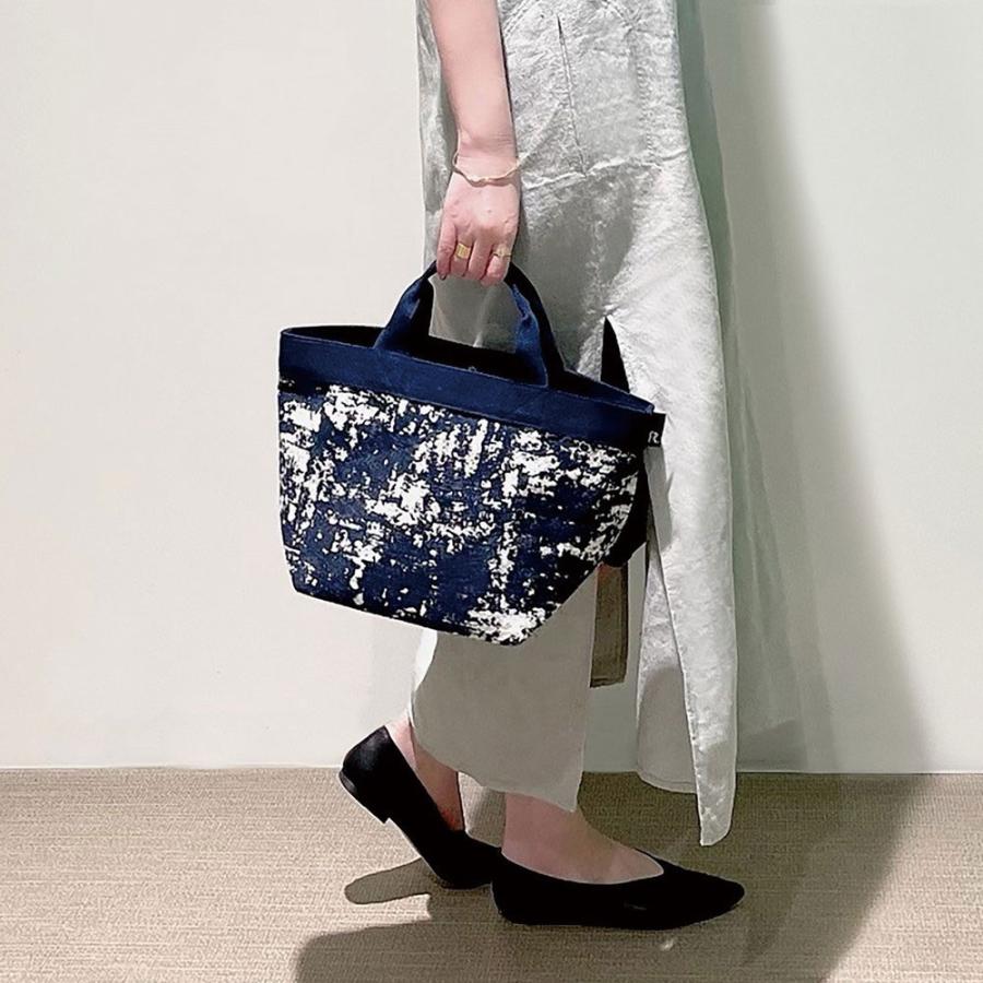 ROOTOTE（ルートート） 2023新作 トートバッグ LT.デリ.パターンファブリック-J バッグ おしゃれ 腕かけ 手持ち 母の日 レディーストート タイダイネイビー : クラシモノ ...
