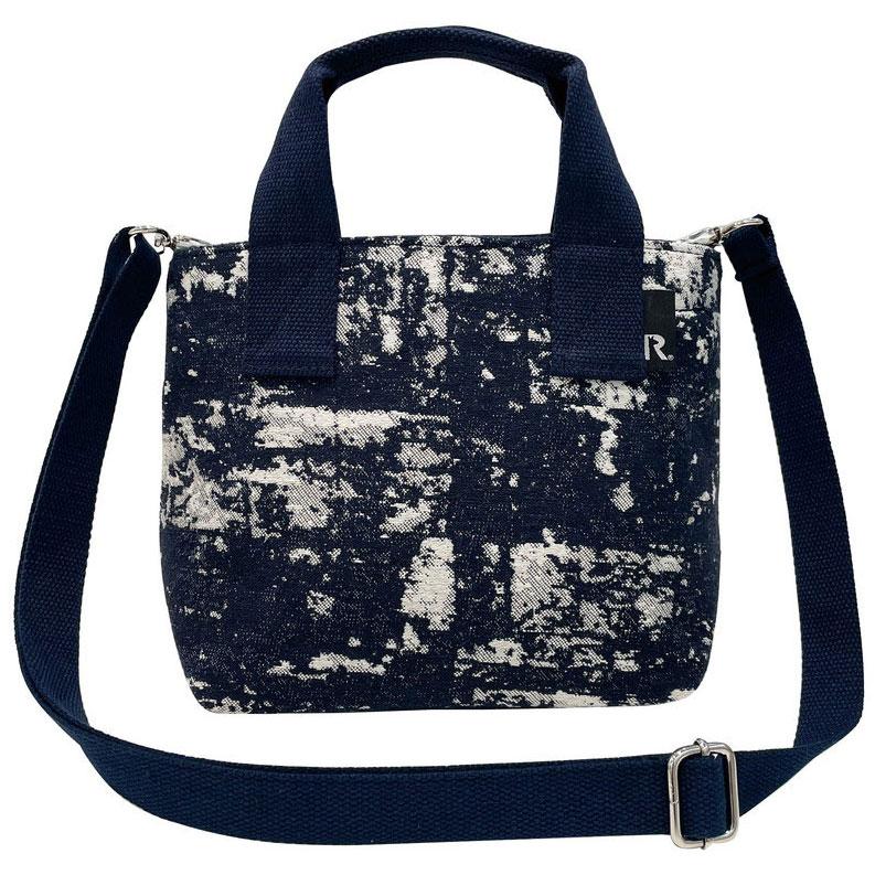 ROOTOTE 2023新作 ミニトート ルートート LT.ベビールー.パターンファブリック-J バッグ レディーストート 2wayトート ショルダーバッグ タイダイネイビー : クラシモノ ...