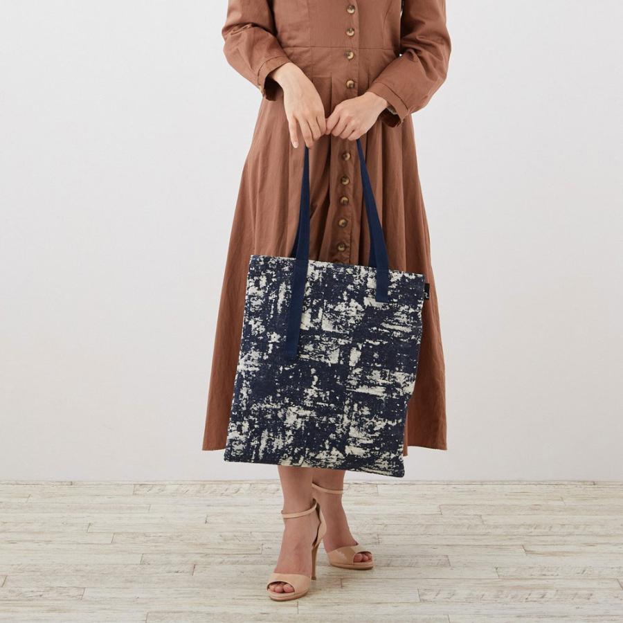 ROOTOTE 2023新作 トートバッグ ルートート LT.アーキャトル.パターンファブリック-J バッグ 肩掛け 手持ち レディーストート タイダイネイビー : クラシモノ CDF ...