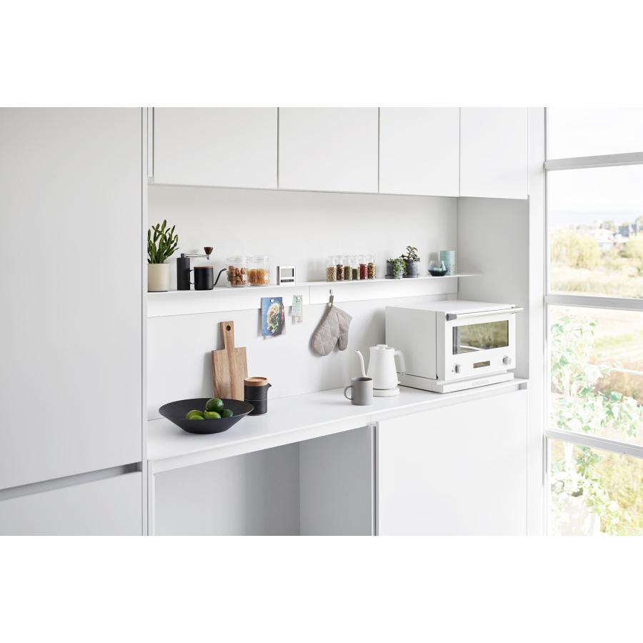 tower ウォールシェルフ 正規品 タワー マグネットが付くウォールラックW90 石こうボード壁対応 浮かせる収納 壁付け 棚 壁掛け 山崎実業 ホワイト : クラシモノ CDF - 通販 ...