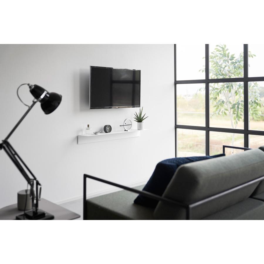 tower ウォールシェルフ 正規品 タワー マグネットが付くウォールラックW90 石こうボード壁対応 浮かせる収納 壁付け 棚 壁掛け 山崎実業 ホワイト : クラシモノ CDF - 通販 ...