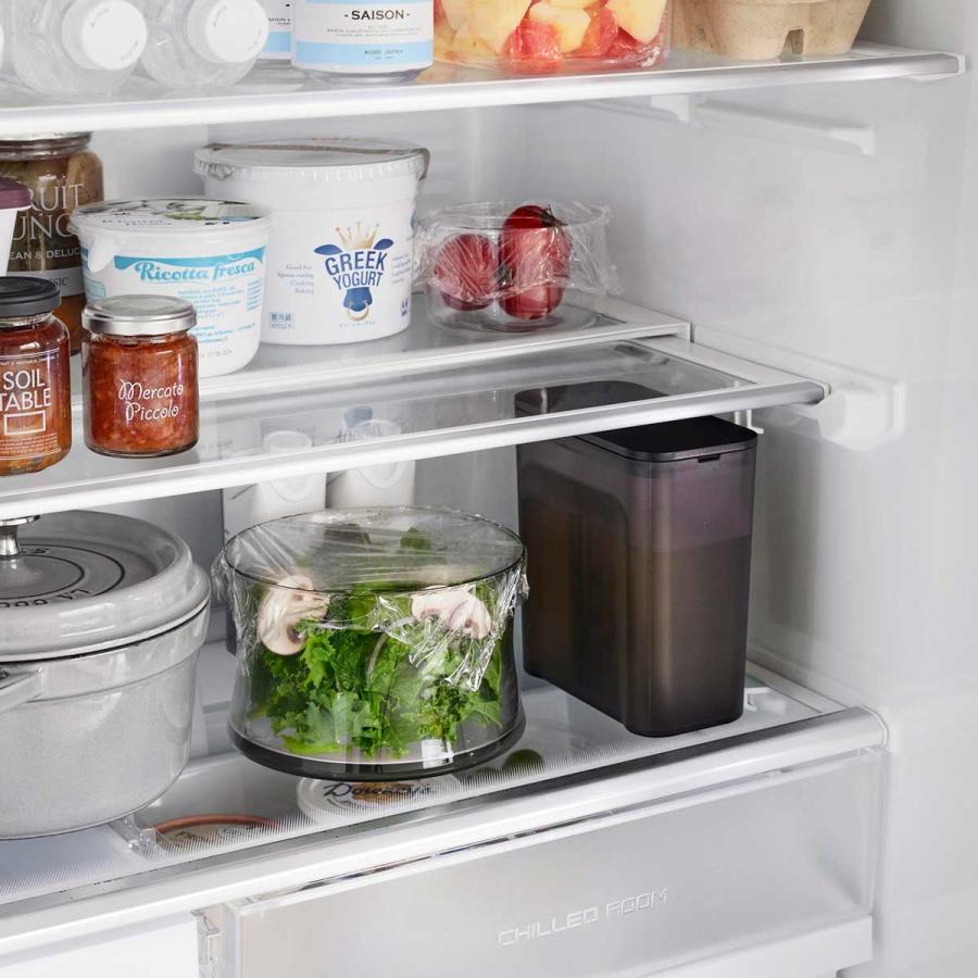 tower 冷水ポット タワー 棚に入れられる冷水筒 1L 冷蔵庫 フィルター付き スリム 低め 冷水筒 麦茶ポット 山崎実業 正規品 1691 ブラック : クラシモノ CDF - 通販 ...