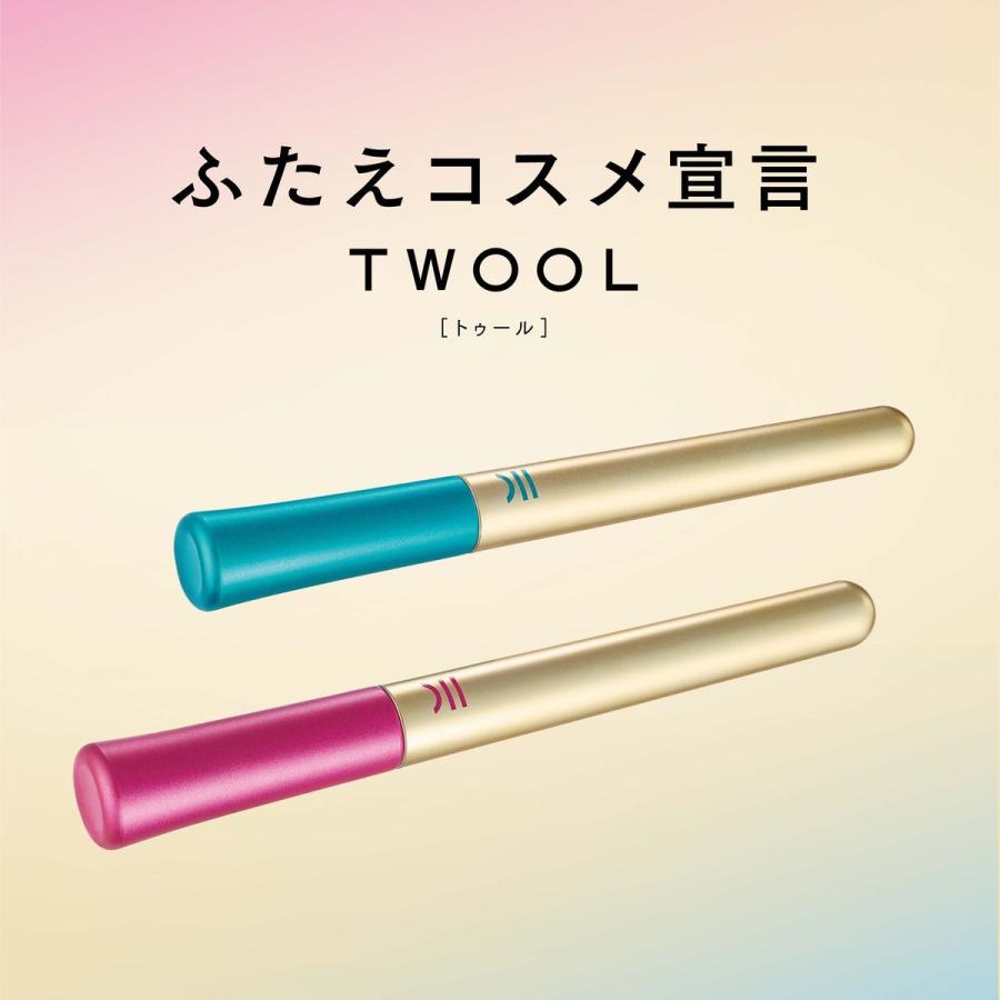 ふたえコスメ TWOOL トゥール 皮膜タイプ 専用プッシャー付き 3ml 折式 折り込み ウォータープルーフ アイプチ 二重のり くせ付け 長時間キープ メザイク ...