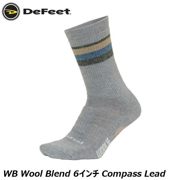 DeFeet ディフィート WB Wool Blend 6インチ Compass Lead サイクルソックス 靴下 : Cycleroad ...