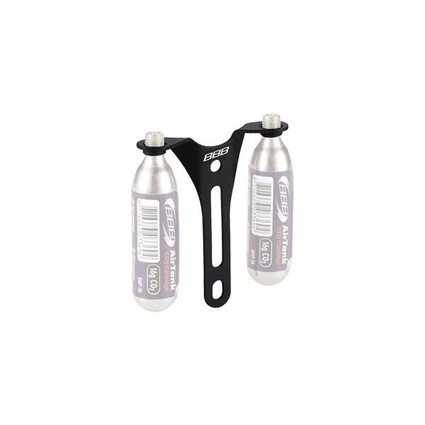 BBB (BBB/ビービービー)ボトルケージパーツ CO2ブラケット 2コカートリッジ ブラック BBC-90 : Cycleroad - 通販 - Yahoo!ショッピング