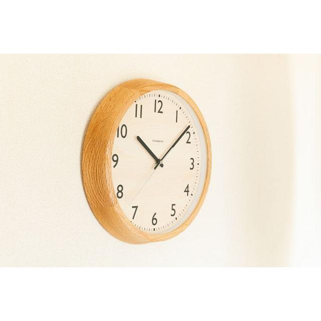 DROP CLOCK シャンブル掛け時計 電波時計 オーク 北欧 掛け時計 CHAMBRE掛け時計 CH-039OA : インテリア雑貨セシセラ ヤフー店 - 通販 - Yahoo!ショッピング