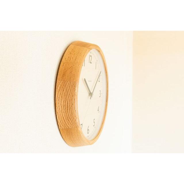 DROP CLOCK シャンブル掛け時計 電波時計 オーク 北欧 掛け時計 CHAMBRE掛け時計 CH-039OA : インテリア雑貨セシセラ ヤフー店 - 通販 - Yahoo!ショッピング