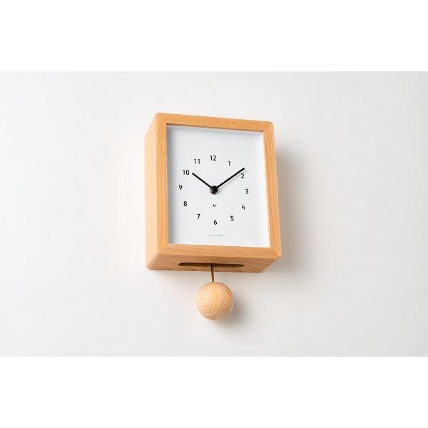 シンプルでモダンなデザイン 振り子時計 CHAMBRE ブランクロック CH072NA ナチュラル Blanc Clock アラビア数字 : インテリア雑貨セシセラ ヤフー店 - 通販 ...