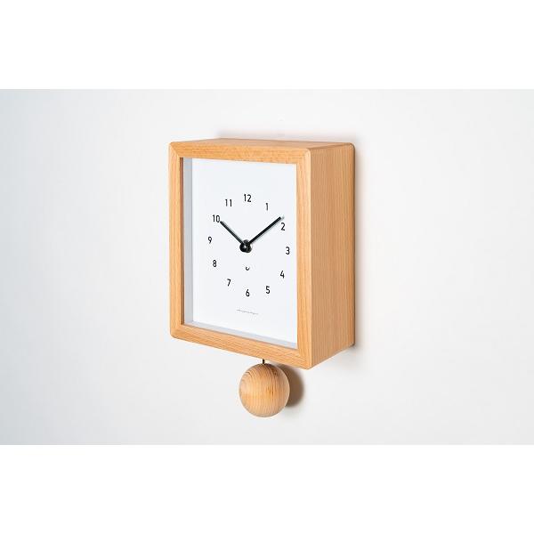シンプルでモダンなデザイン 振り子時計 CHAMBRE ブランクロック CH072NA ナチュラル Blanc Clock アラビア数字 : ch072na : インテリア雑貨セシセラ ヤフー ...