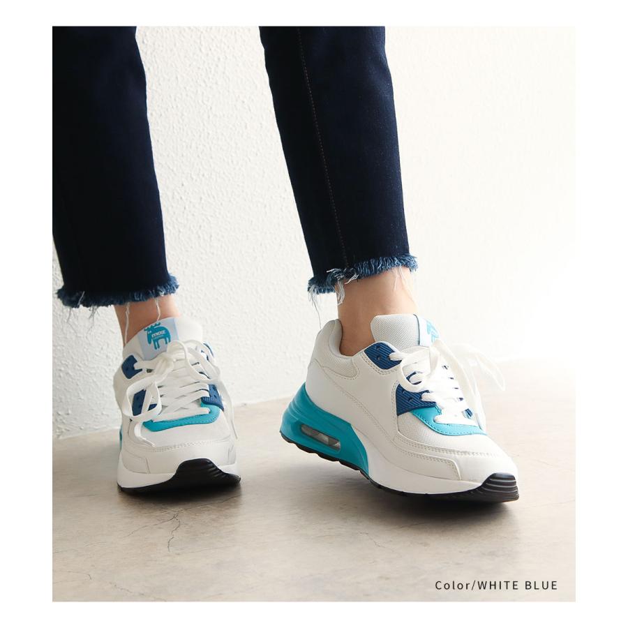 moz スニーカー レディース 厚底 エアーソール ローカット 軽量 3e ジュニア モズ 北欧 白 ホワイト 黒 ブルー 青 オレンジ 3368 : kobe-mz-3368 : スニーカー ...