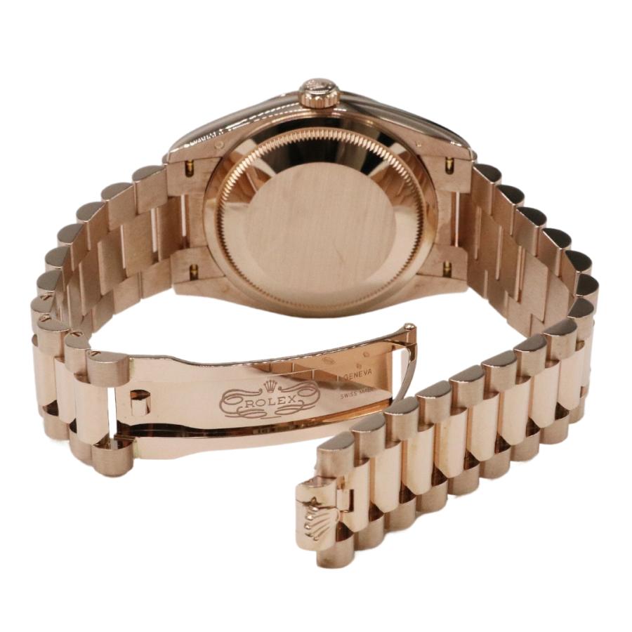 デイデイト ROLEX【ロレックス】 デイデイト36 128235A/ランダム ロゼカラー/10Pダイヤ文字盤 RG ユニセックス【USED ...