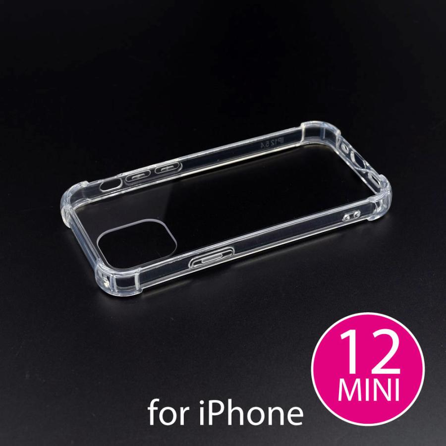 iPhone12 mini用 PC+TPUケース PC素材とTPU素材を組み合わせた衝撃に強いハイブリットタイプ - PCTPU-12MINI ネコポス対応 : セレクティアショップ - 通販 ...
