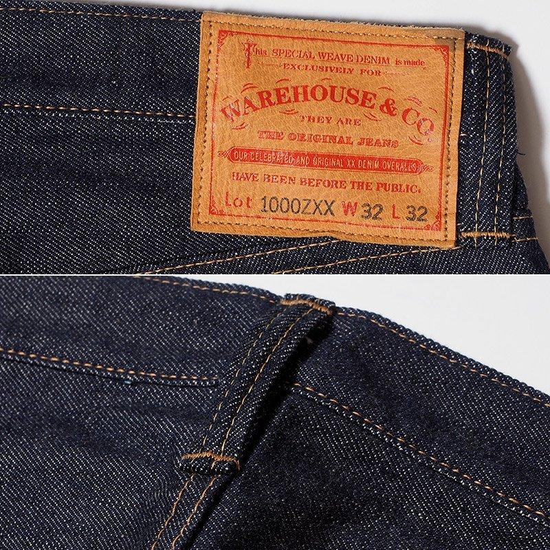 WAREHOUSE ウエアハウス ジーンズ デニムパンツ ジッパー WAREHOUSE ウエアハウス ジーンズ デニムパンツ ジッパー