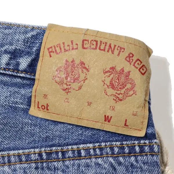 FULLCOUNT フルカウント 1102-EB STRAIGHT DENIM EASTBOURNE 加工ジーンズ ジーパン デニムパンツ 2024年春夏新作 : CELLULOID - 通販 ...