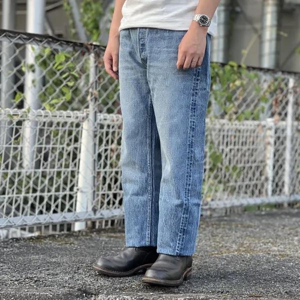 FULLCOUNT フルカウント 1341-0105 DARTFORD WIDE DENIM 加工ダートフォード ワイドデニムパンツ ジーンズ ジーパン : CELLULOID - 通販 ...