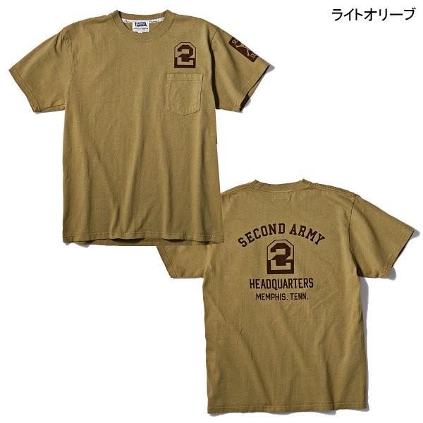 フェローズ PHERROWS ポケット付き プリント Tシャツ SECOND ARMY 19S-PPT1 : 19s-ppt1 : CELLULOID - 通販 - Yahoo!ショッピング