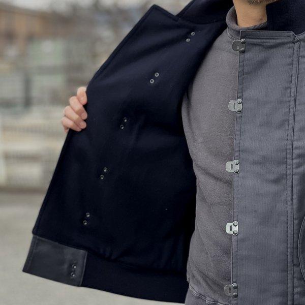 WAREHOUSE ウエアハウス 2208 U.S.NAVY 6HOOK DECK JACKET NAVY WAREHOUSE ウエアハウス 2208 U.S.NAVY 6HOOK DECK JACKET NAVY
