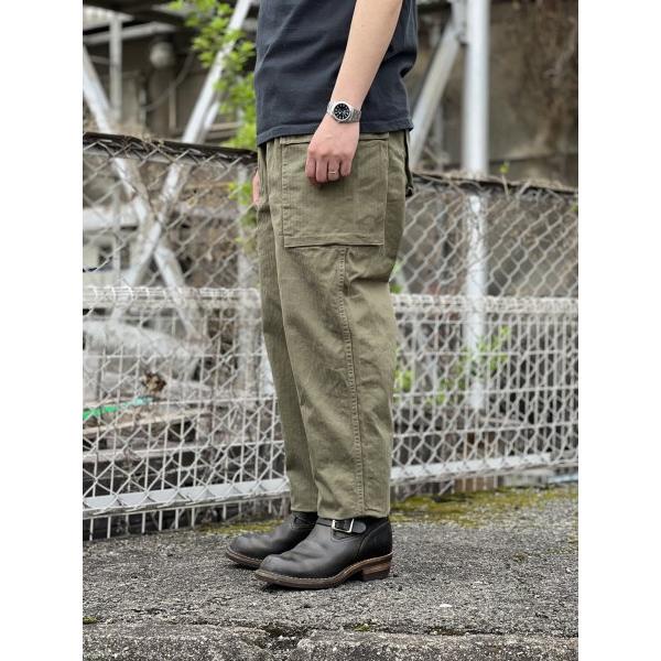 Pherrow's フェローズ 23S-PMEP1 ヘリンボーン モンキーパンツ ミリタリー カーゴ MILITARY PANTS PHERROWS[2023年春夏新作 ...