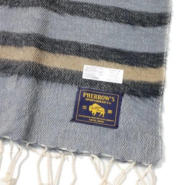 Pherrow's フェローズ 24W-PNBK1 インディアン ブランケット マフラー BLANKET MAFFLER PHERROWS ...