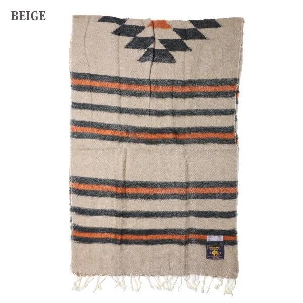 Pherrow's フェローズ 24W-PNBK1 インディアン ブランケット マフラー BLANKET MAFFLER PHERROWS ...