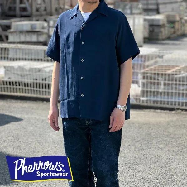 Pherrow's フェローズ 25S-PIS2 オープンカラーシャツ レーヨン 半袖 RAYON SHIRTS PHERROWS 2025年新作 : CELLULOID - 通販 ...