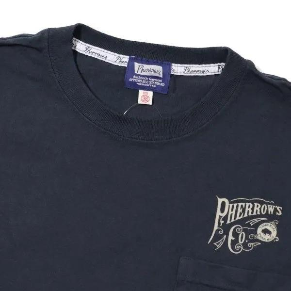 Pherrow's ネコポス送料200円 フェローズ 25S-PPT1 ポケット付プリントTシャツ 半袖 PHERROWS DENIM CO 2025年新作 : CELLULOID - 通販 ...