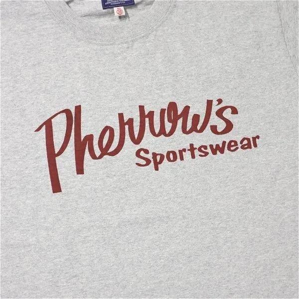 Pherrow's ネコポス送料200円 新色登場 フェローズ 25S-PT1 PHERROW'S LOGO プリントTシャツ 半袖 T-SHIRTS PHERROWS 2025年新作 ...