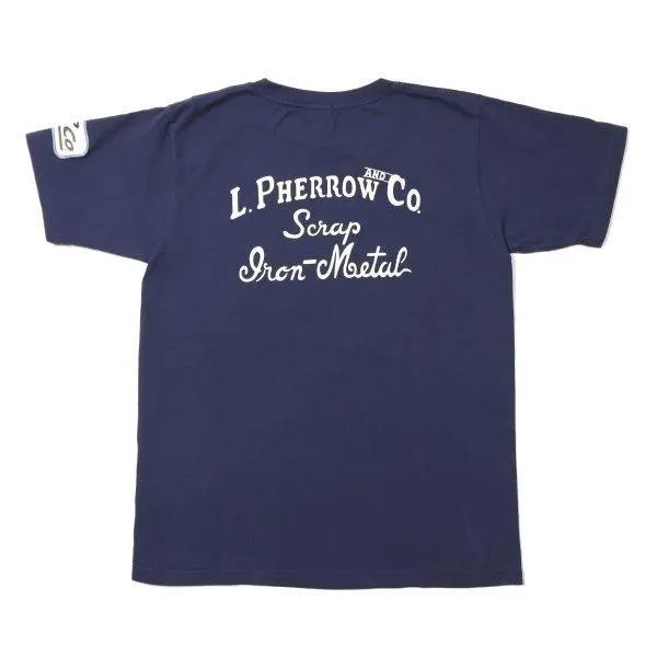 Pherrow's ネコポス送料200円 フェローズ 25S-PT4 L.PHERROW CO. プリントTシャツ 半袖 T-SHIRTS PHERROWS 2025年新作 ...