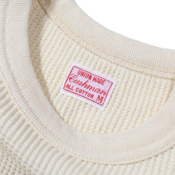 クッシュマン 26361 ビッグワッフル ロングスリーブTシャツ サーマル 長袖 BIG WAFFLE TEE CUSHMAN 2023年秋冬新作 :26361:CELLULOID - 通販 ...