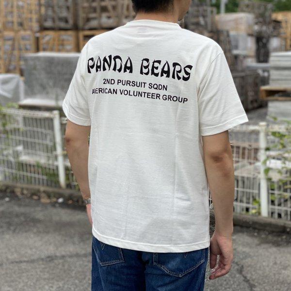 [ネコポス送料200円]クッシュマン プリント Tシャツ 半袖 PRINT TEE PANDA BEARS 26606 CUSHMAN ...